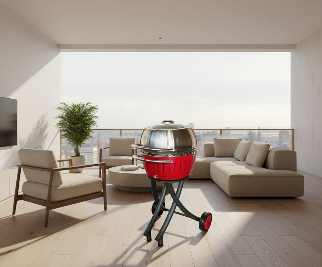 Lotus Grill Red XL Garden Set - New! New! – Coba Grill Hong Kong