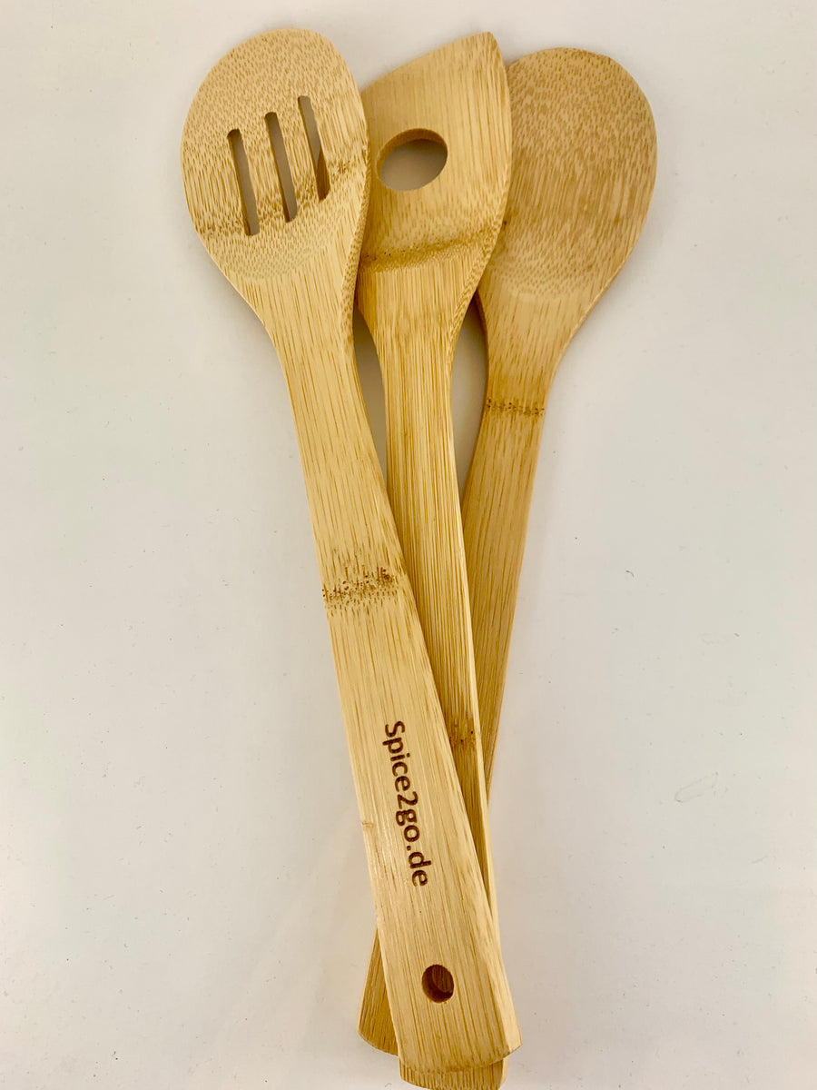 Bamboo Cooking Spoon Set – Coba Grill Hong Kong