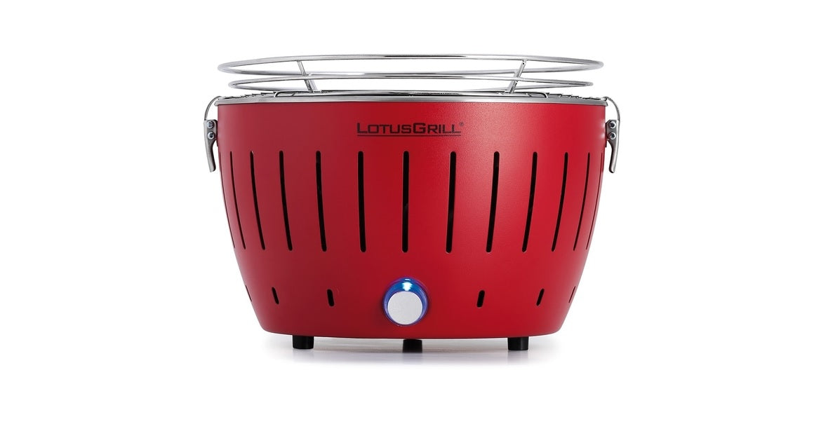 LotusGrill Junior Red | Smokeless Charcoal Grill hk | Coba Grills ...
